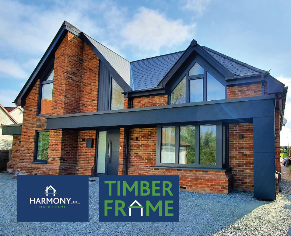 Take a look at this beautiful Timber Frame project that we recently completed. - Harmony Timber